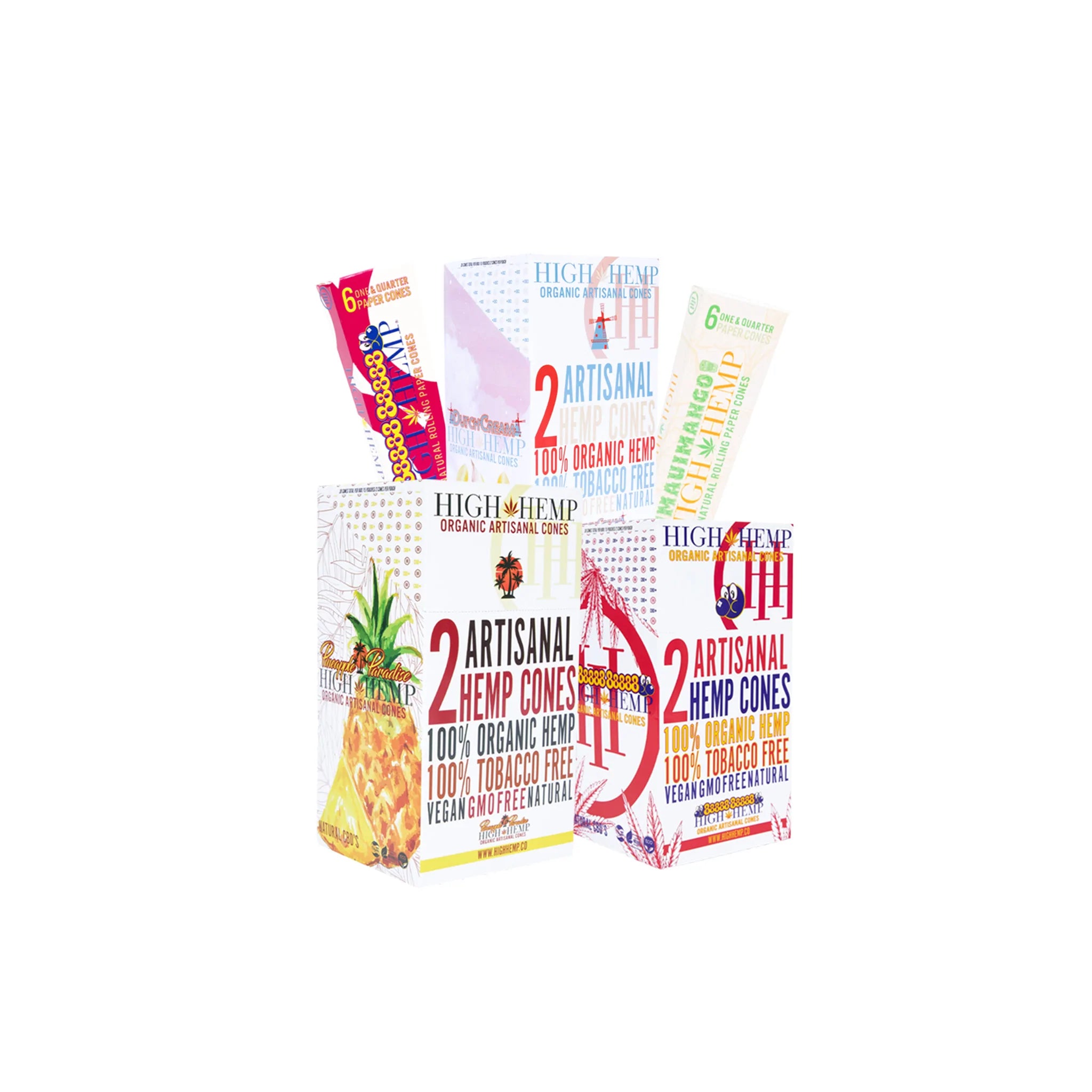 Cones Collection – High Hemp Herbal Wraps