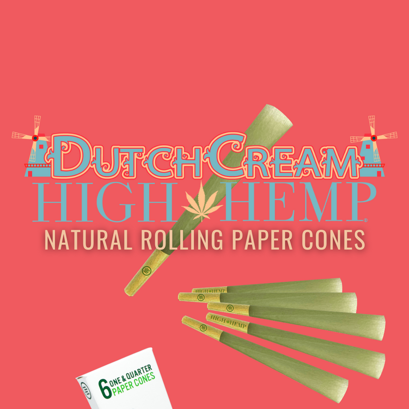 High Hemp Rolling Paper Cones – High Hemp Herbal Wraps