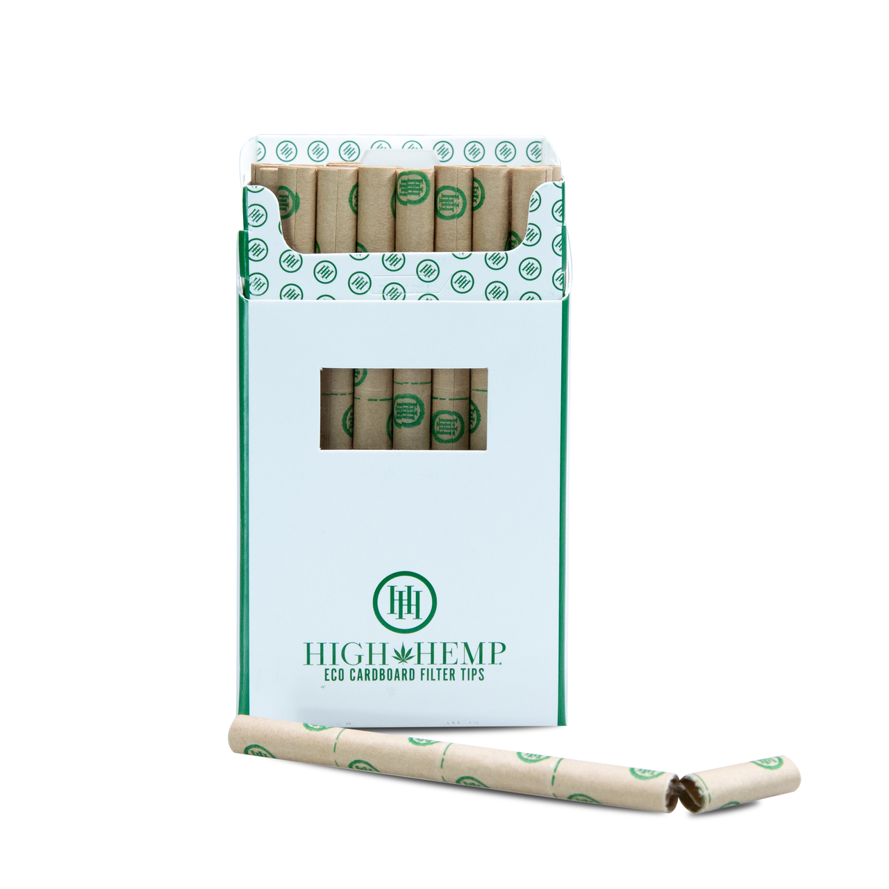 Eco Cardboard Filter Tips — 100% Recycled, 120 Tips per Box – High Hemp ...