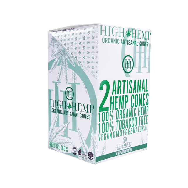 High Hemp Wrap Cones — Pre-Rolled Organic Hemp Cones (14 Flavors ...